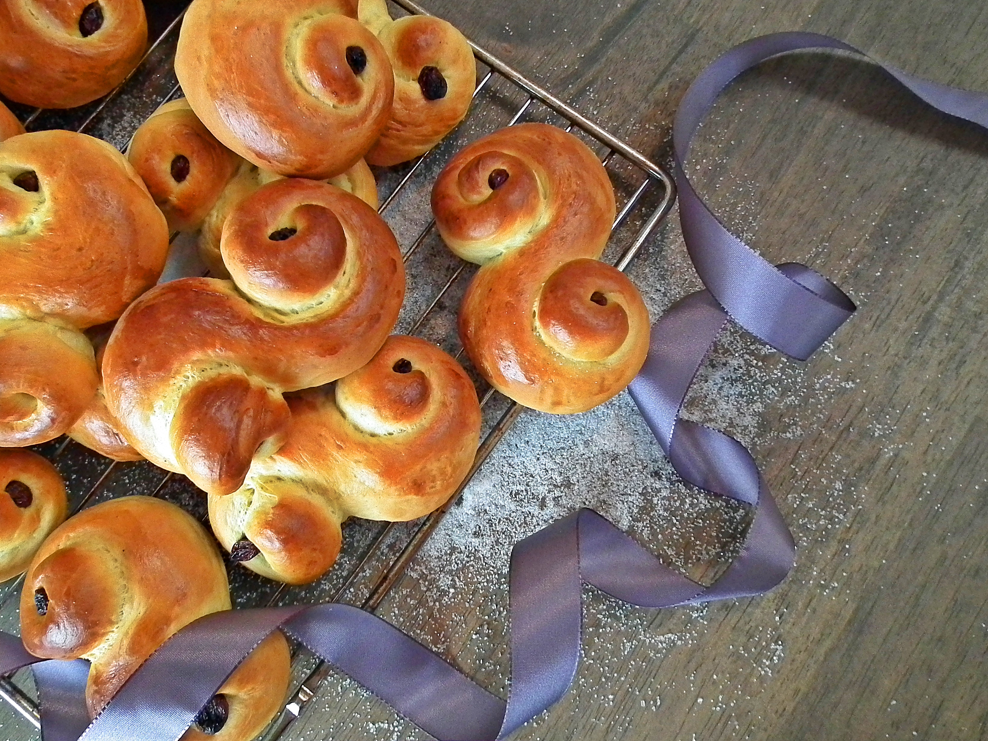 Lussekatter – bakemagi